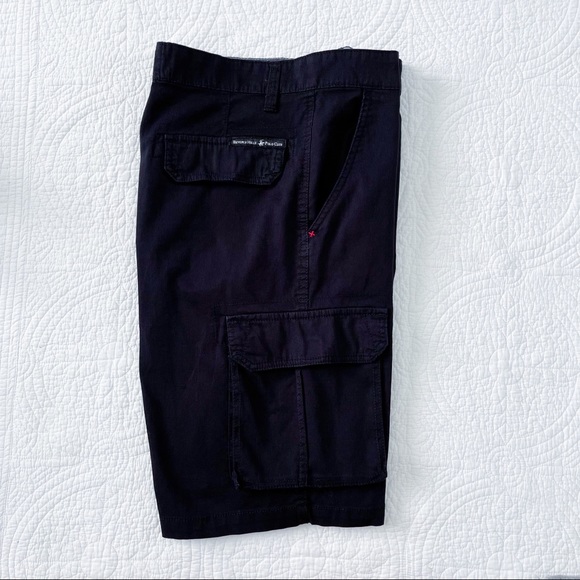 Beverly Hills Polo Club | Shorts | Beverly Hills Polo Club Black Cargo ...